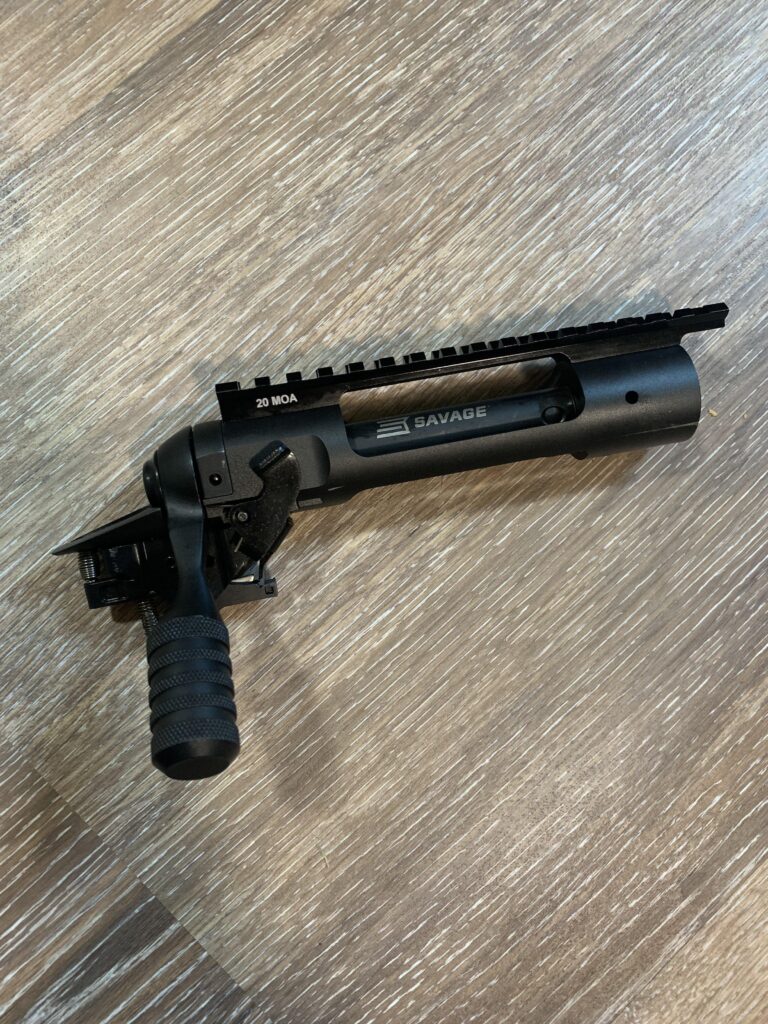 Savage 110 tactical action