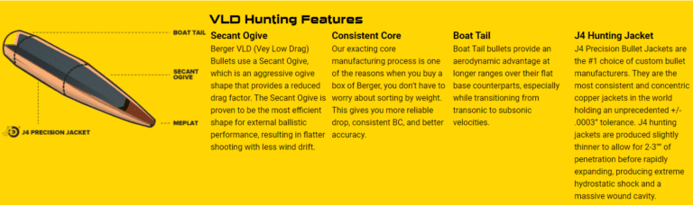 Berger VLD Hunting - J&A Outdoors