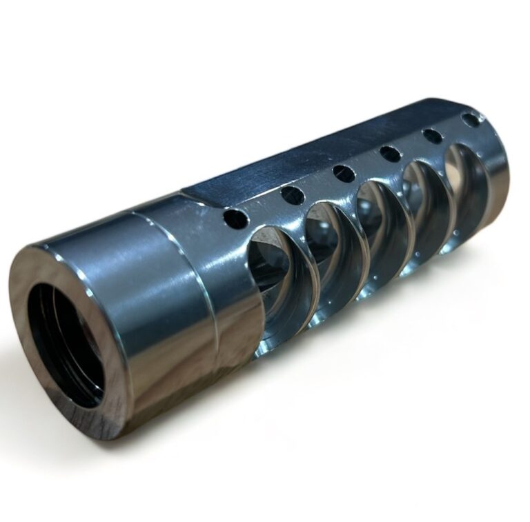 Titanium 5 port "Grizzly" Muzzle Brake - J&A Outdoors