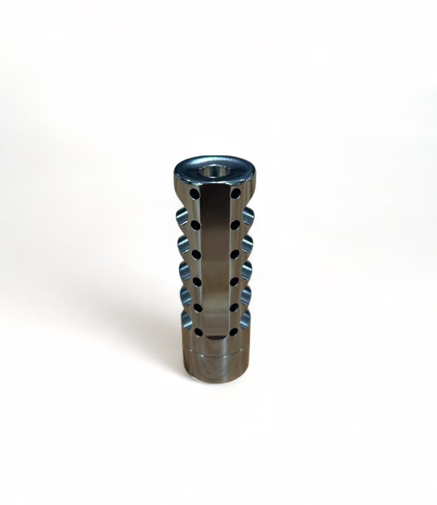 Titanium 5 port "Grizzly" Muzzle Brake - J&A Outdoors
