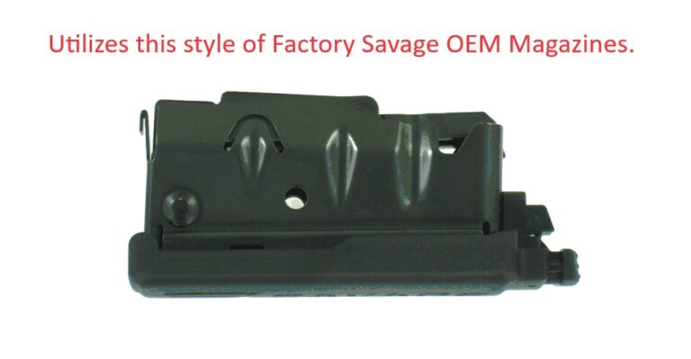 Savage Magazine Well Bottom Metal