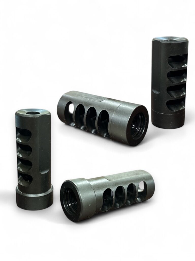 4 Port Self Timing Muzzle Brake - J&A Outdoors