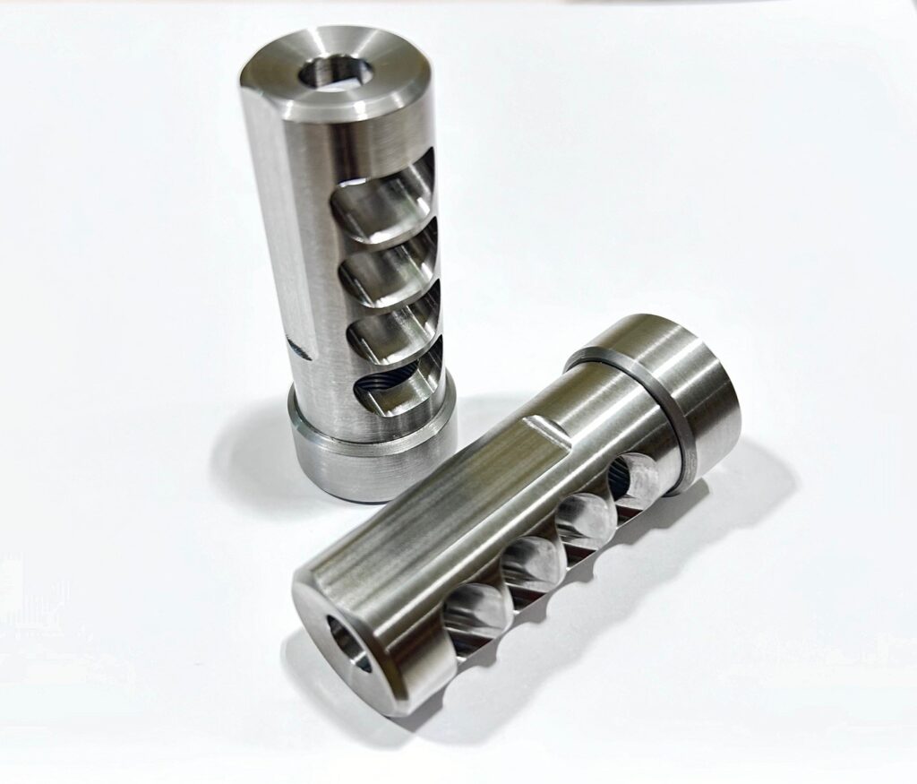 4 Port Self Timing Muzzle Brake - J&A Outdoors