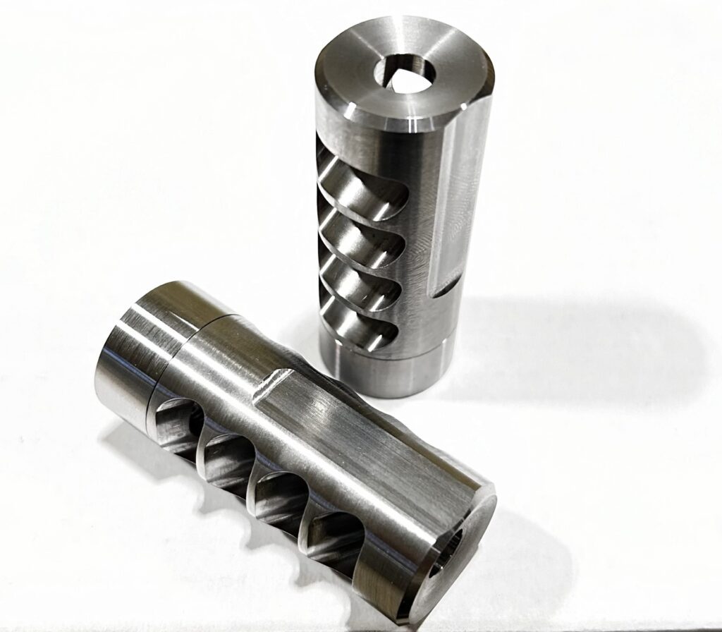 4 Port Self Timing Muzzle Brake - J&A Outdoors