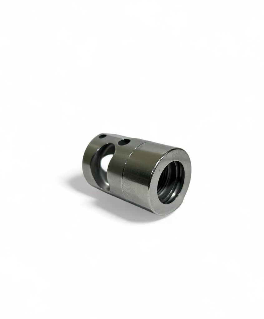 Titanium 1 Port Lil' Bear Muzzle Brake - J&A Outdoors