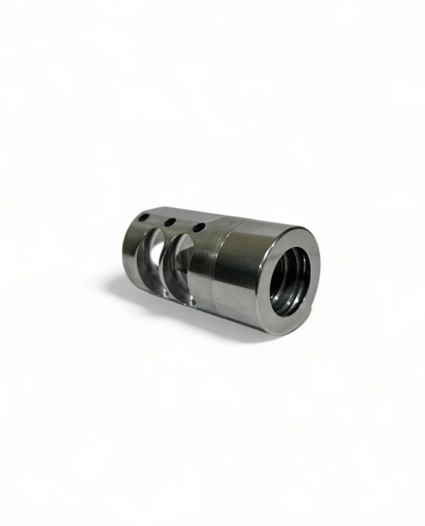 Titanium 2 Port "Cub" Muzzle Brake - J&A Outdoors