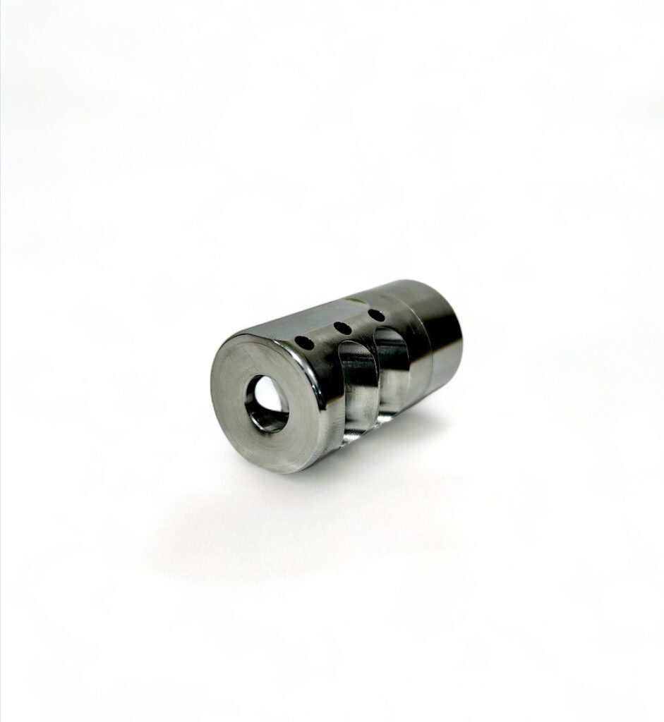 Titanium 2 Port "Cub" Muzzle Brake - J&A Outdoors