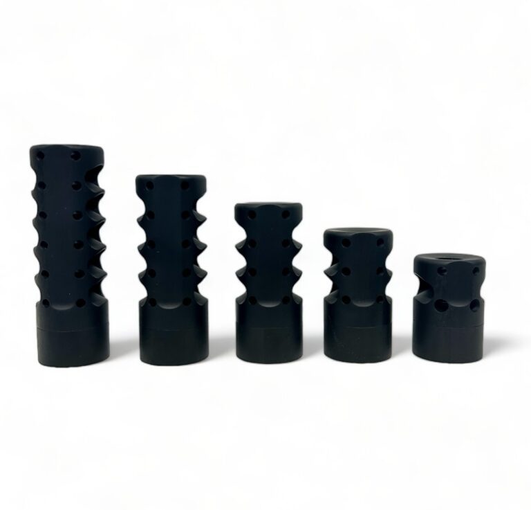 Aluminum 2 Port "Cub" Muzzle Brake - J&A Outdoors
